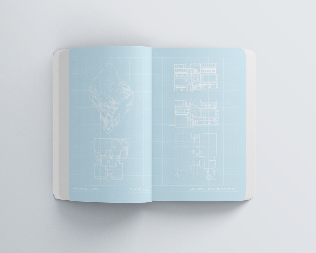 Blueprint Notebook: Architectural Masterpieces | Dokument Press